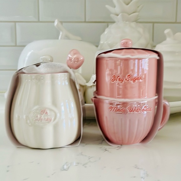 Target | Dining | Target Bulleyes Ceramic Honey Pot Sugar And Creamer ...